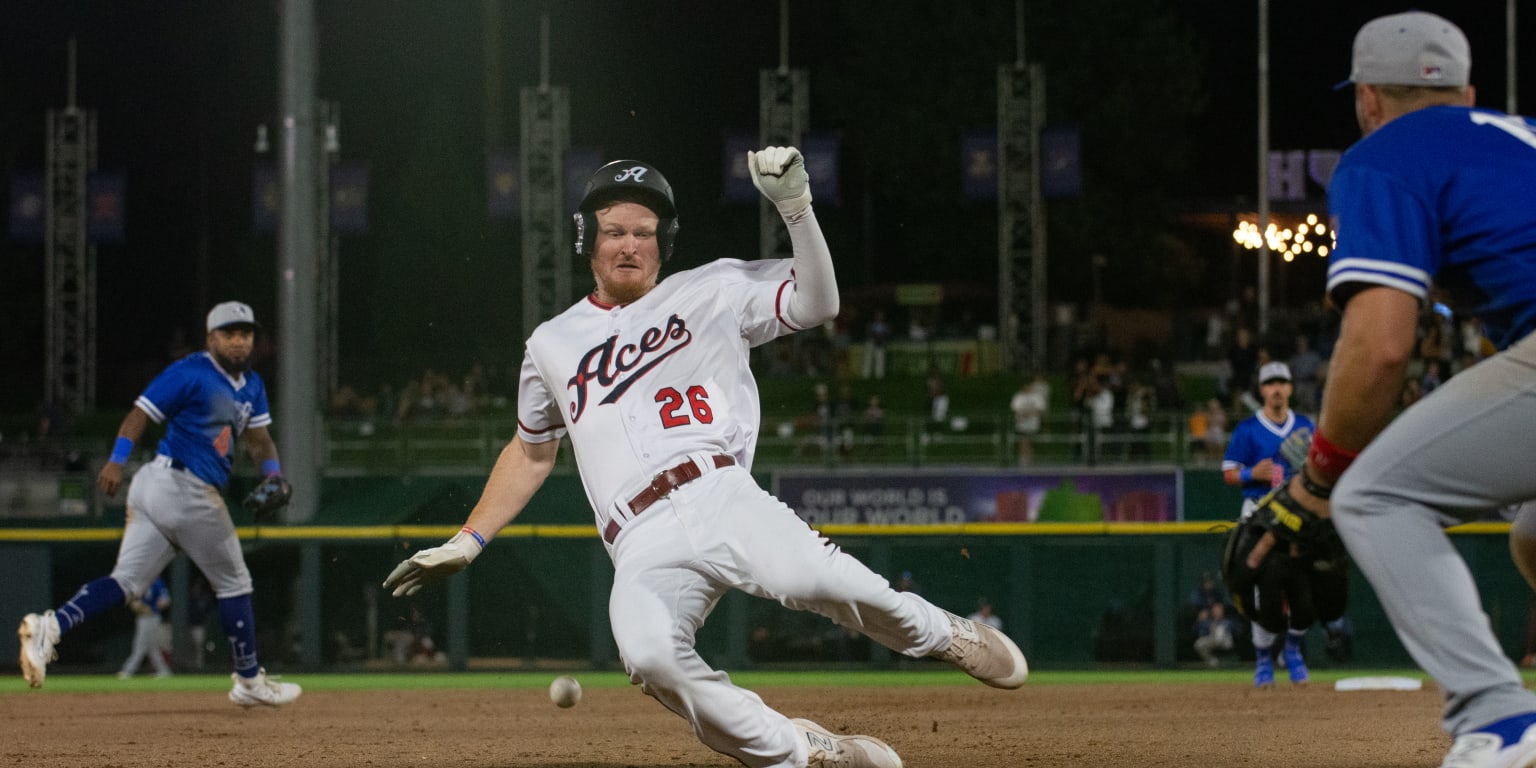 Del Castillo Crushes First Triple-A Home Run as Aces Swat Bees | MiLB.com