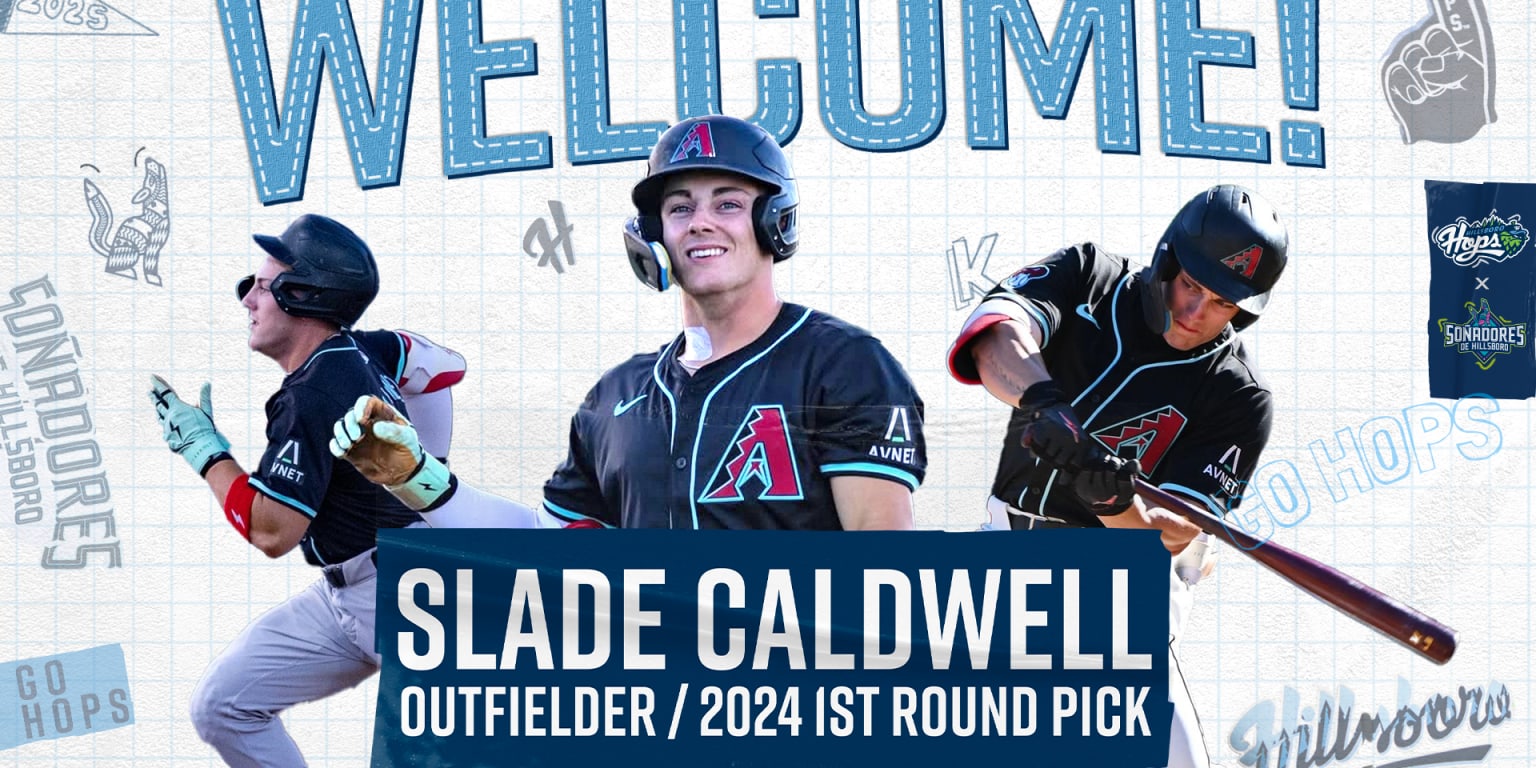 Diamondbacks’ #2 Prospect Slade Caldwell Joins Hillsboro Hops Roster ...