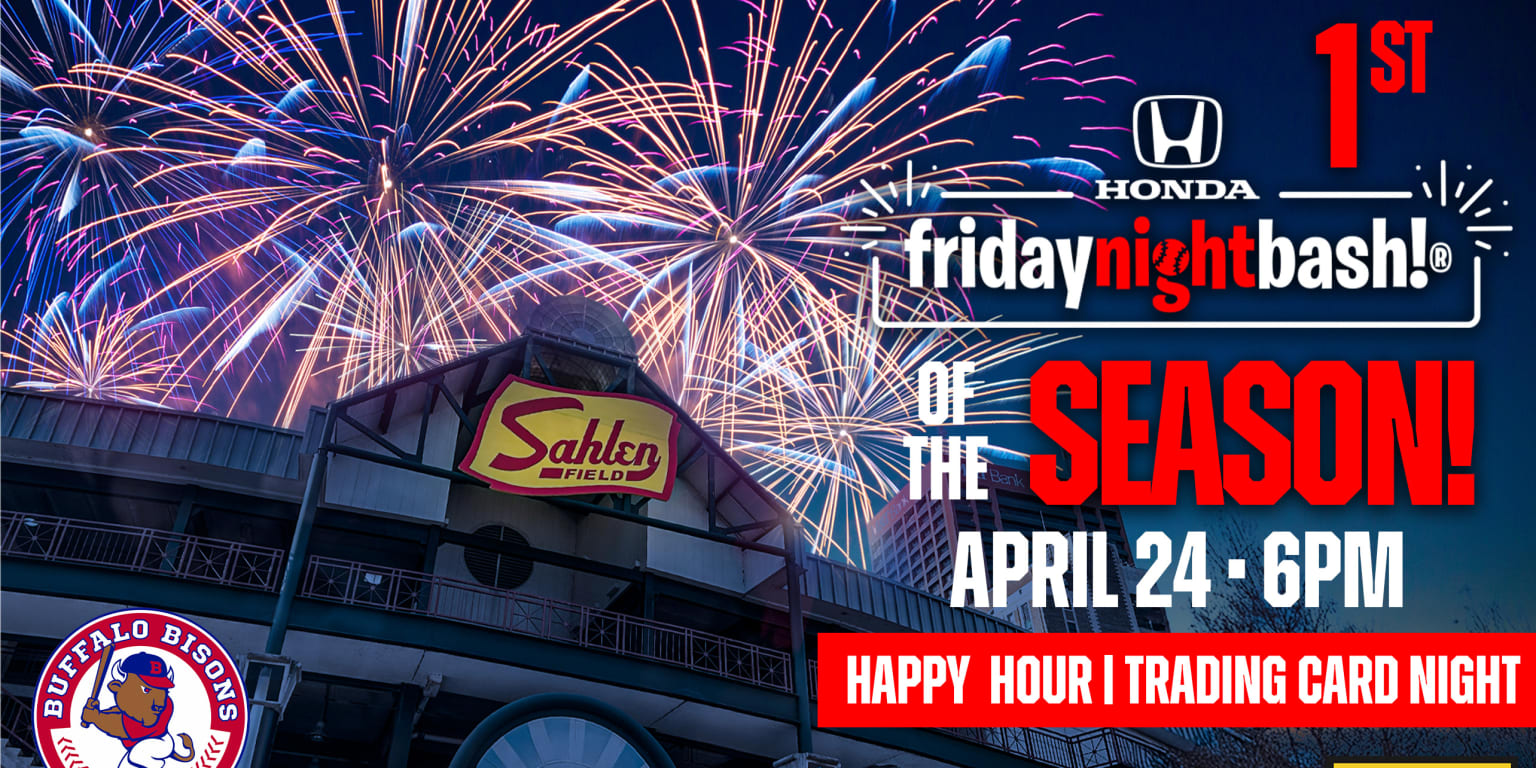 Buffalo Bisons first Honda fridaynightbash! Trading Card Night April 24 ...