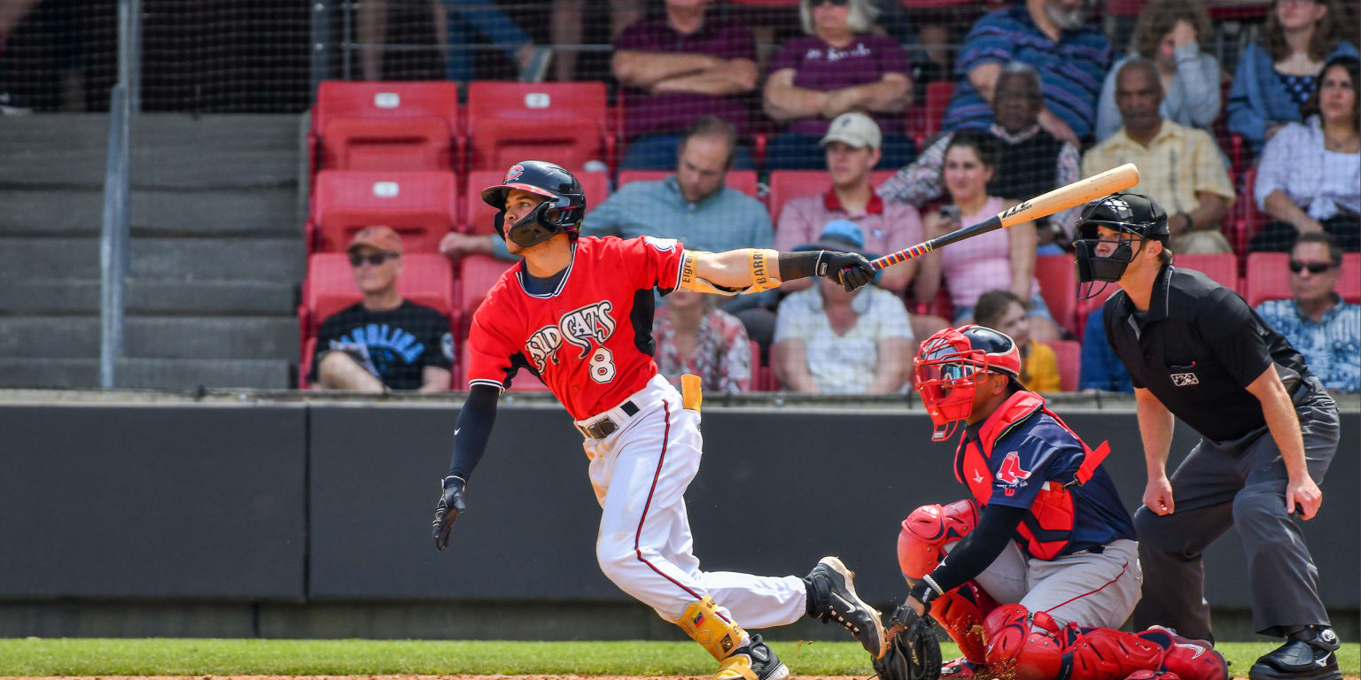 Barrios Blasts First Homer in 8-3 Loss in Salem | MiLB.com