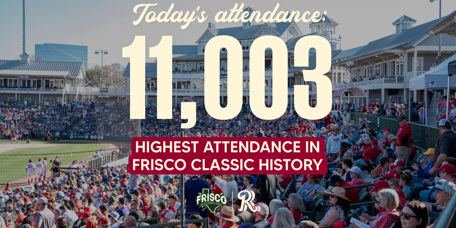 Riders Field, Peak Events host largest crowd in Frisco Classic History ...