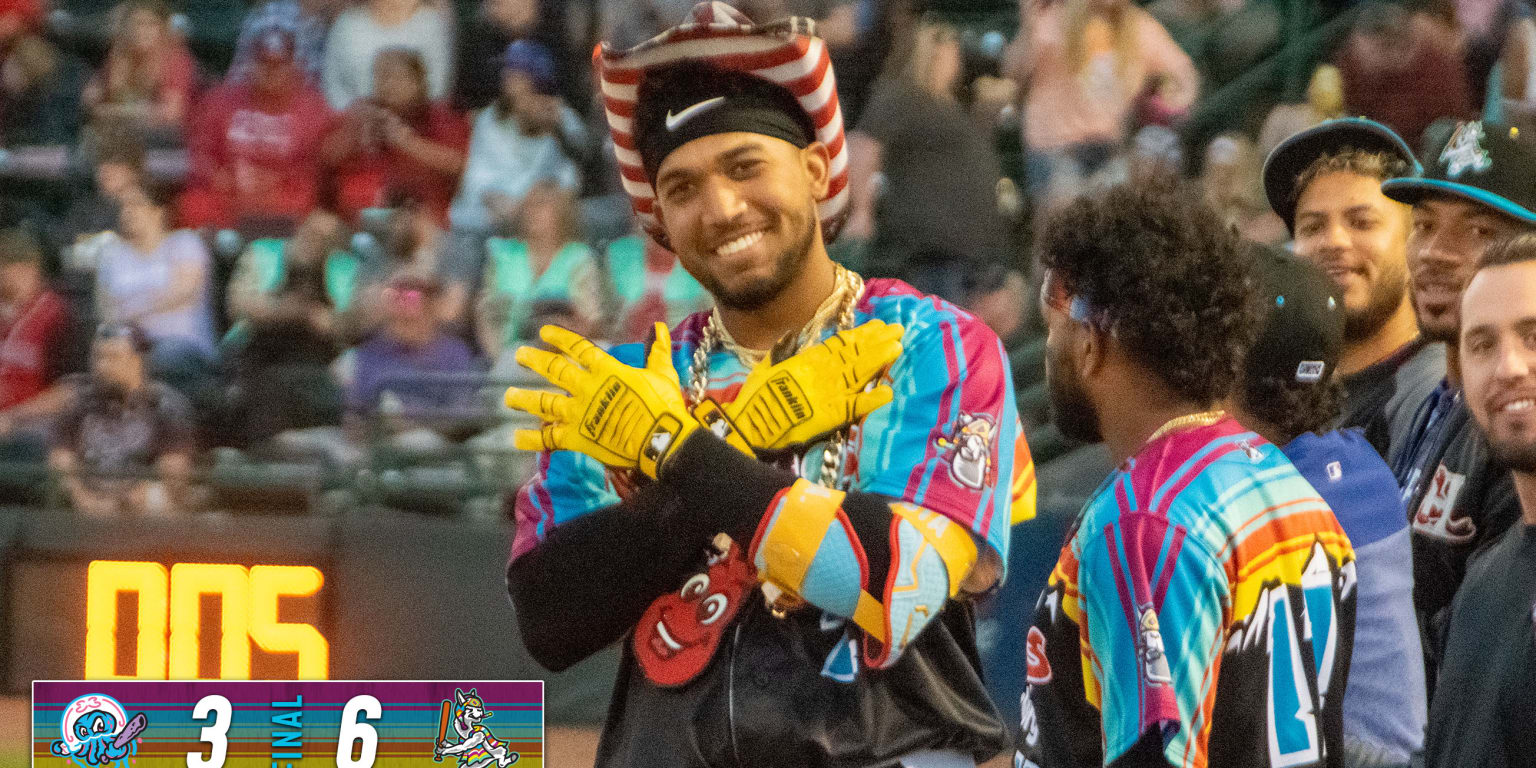 Acosta Homers in Victory | MiLB.com