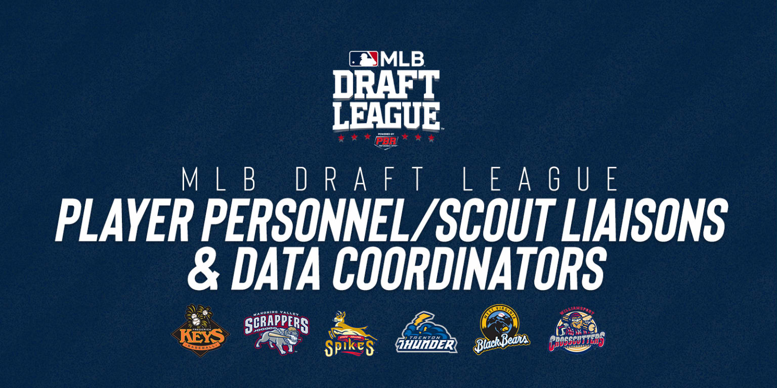 MLB Draft League announces player personnel/scout liaisons and data ...