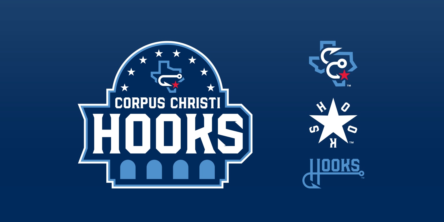 Astros Double-A affiliate Corpus Christi Hooks unveil new logos ...