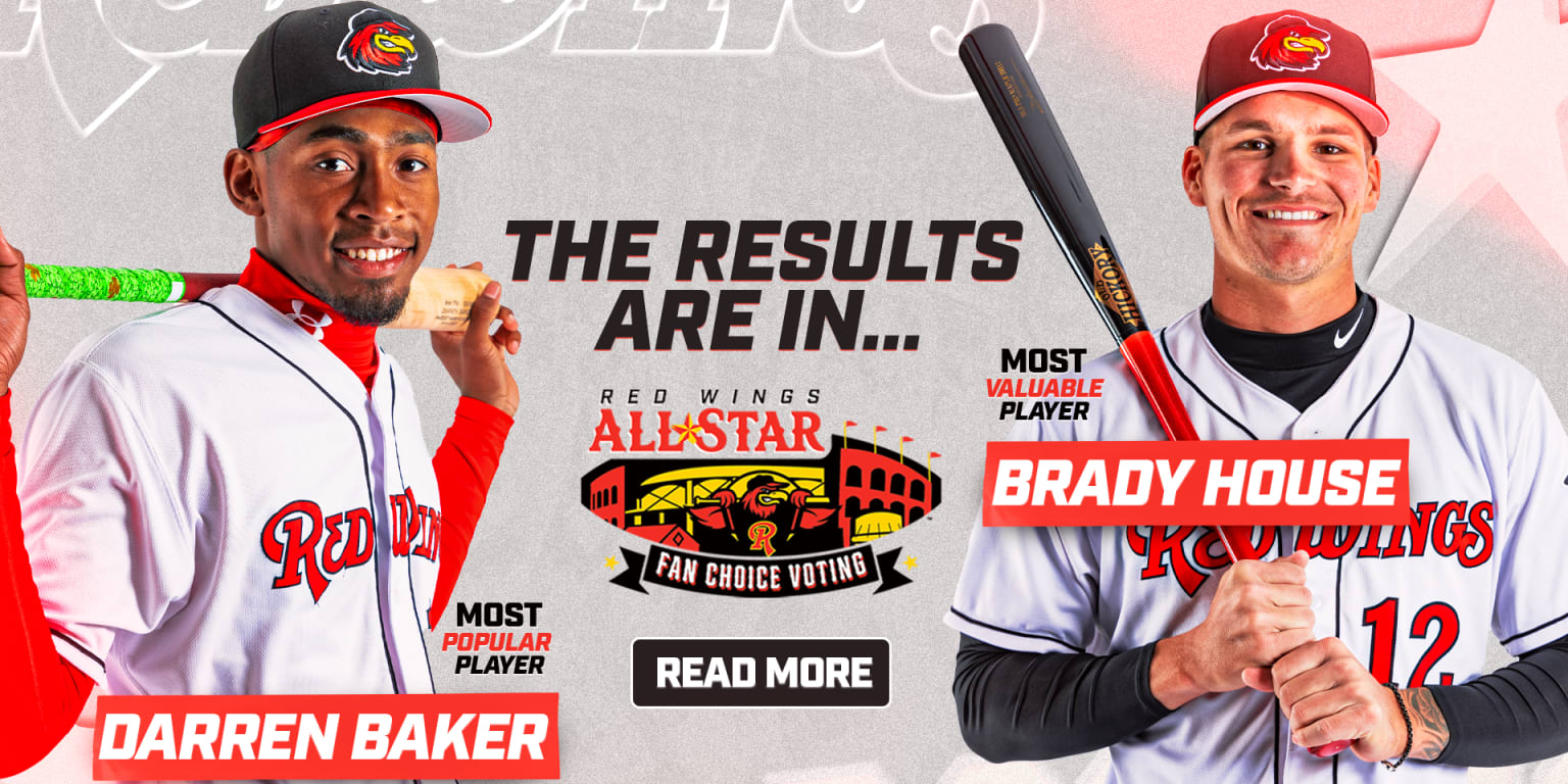 Red Wings Mid-Season Fan Awards: Brady House and Darren Baker Honored ...