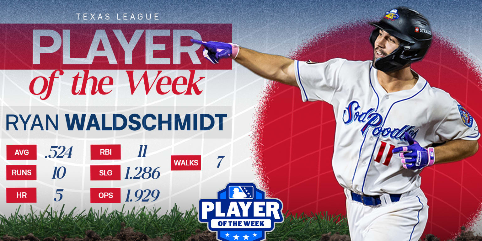 Ryan Waldschmidt Named Texas League Player of the Week | MiLB.com