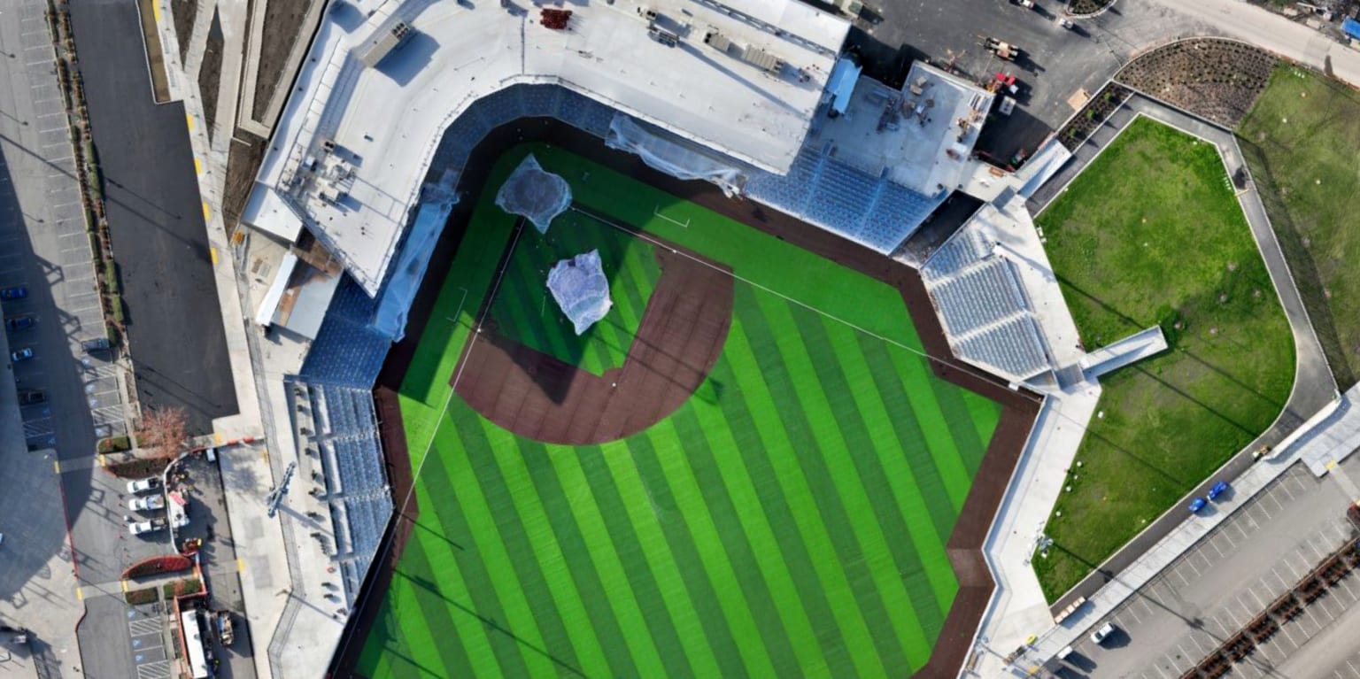 Turf Installation Complete at New Hillsboro Hops Ballpark | MiLB.com