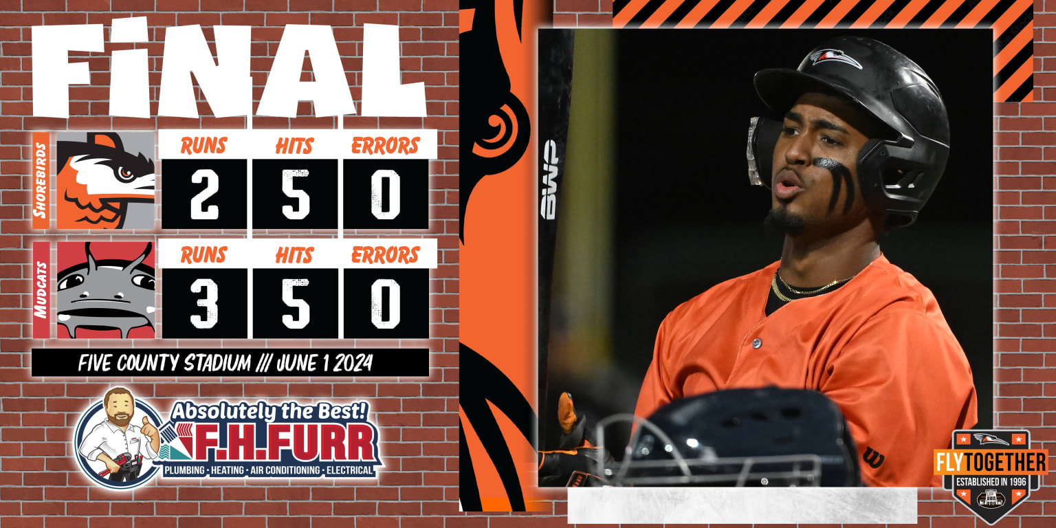 Mudcats Edge Shorebirds by One Run | MiLB.com