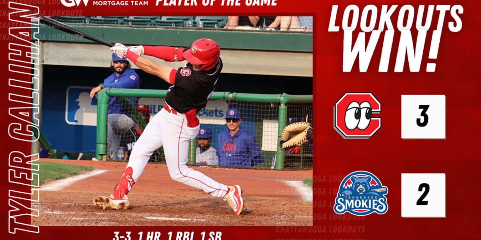 Lookouts Walk-Off Smokies, 3-2 | MiLB.com