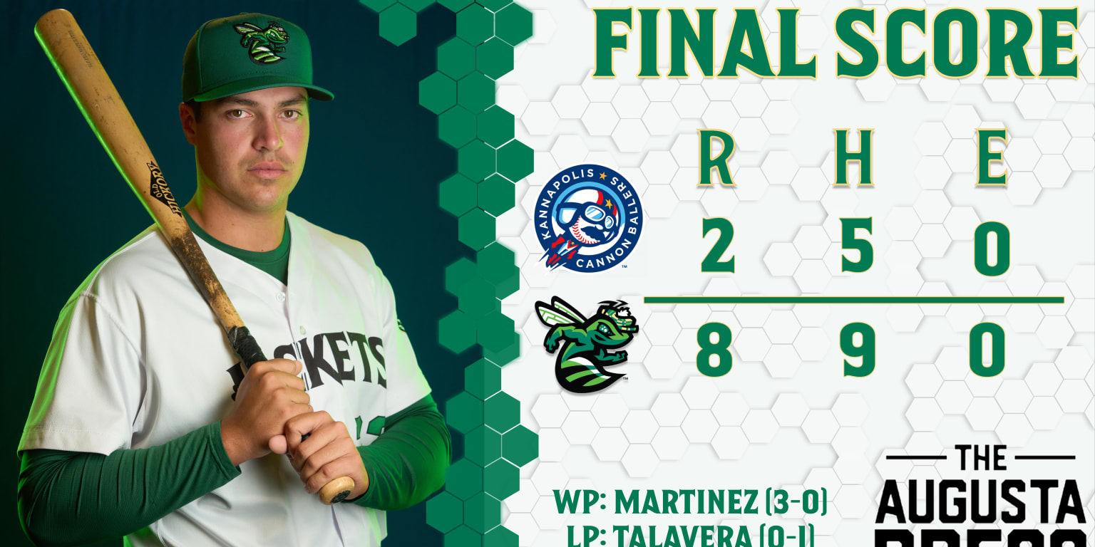 McCabe Homers Twice, Janas Drives In Four As GreenJackets Win Third ...