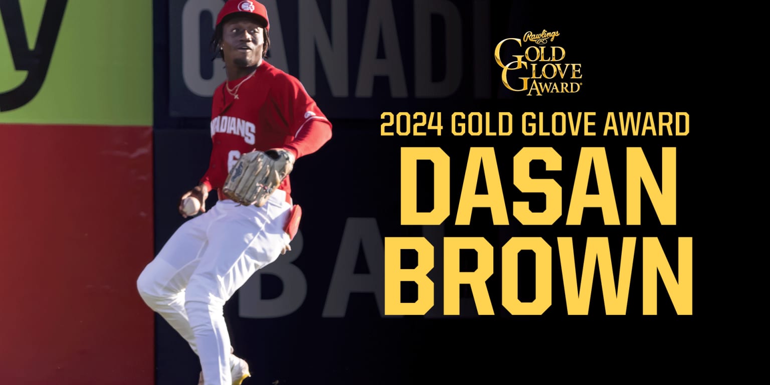 Dasan Brown Named Rawlings Gold Glove Award Winner | MiLB.com