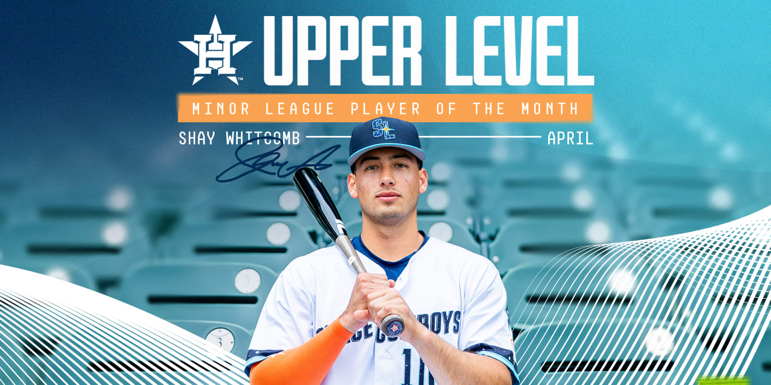 Shay Whitcomb April 2025 Astros MiLB POTM | MiLB.com