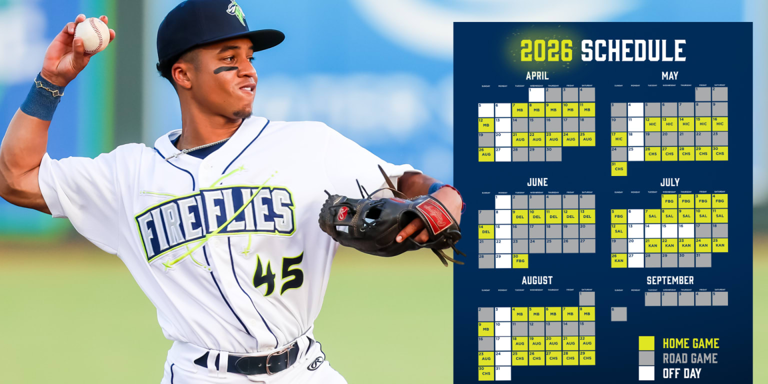 082925 Fireflies Announce 2026 Season Schedule | Fireflies