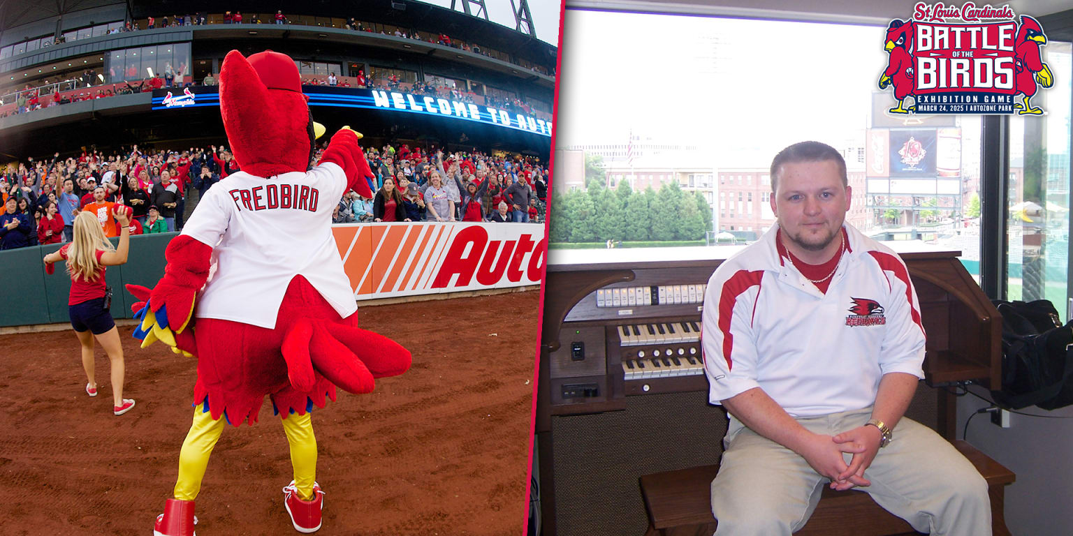 St. Louis Cardinals Organist Jeremy Boyer and Mascot Fredbird Coming to Memphis for Battle of ...