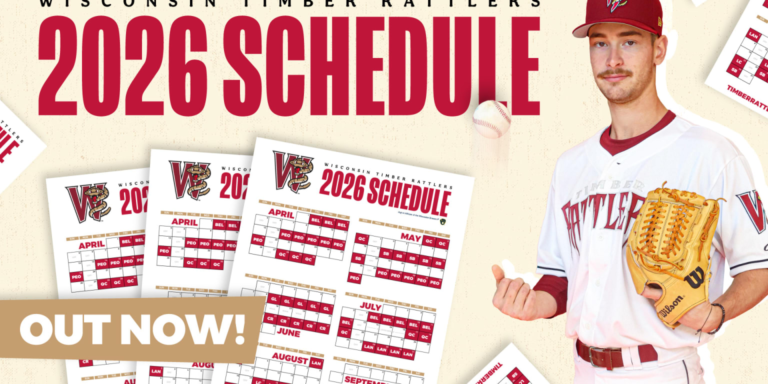 2026 Timber Rattlers Home Schedule Announced | Timber Rattlers