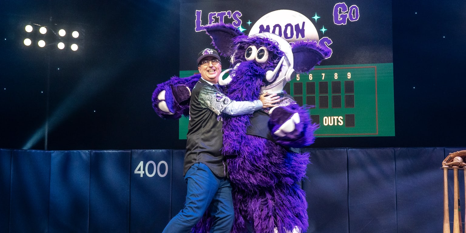 John Oliver introduces Moon Mammoth mascot for Erie SeaWolves | MiLB.com