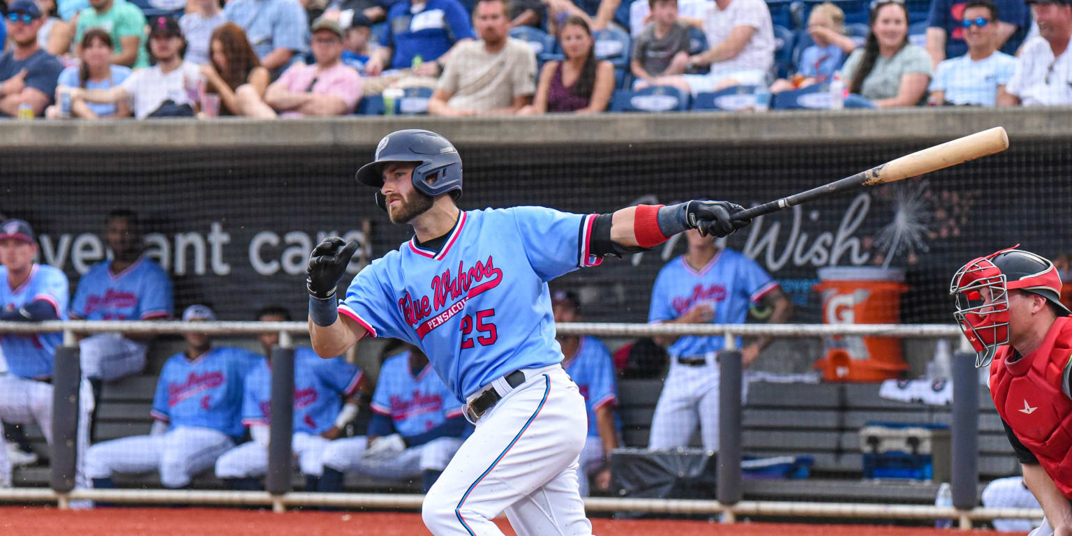 Blue Wahoos Fall 8-7 in 10-Inning Walk-Off Loss | Blue Wahoos