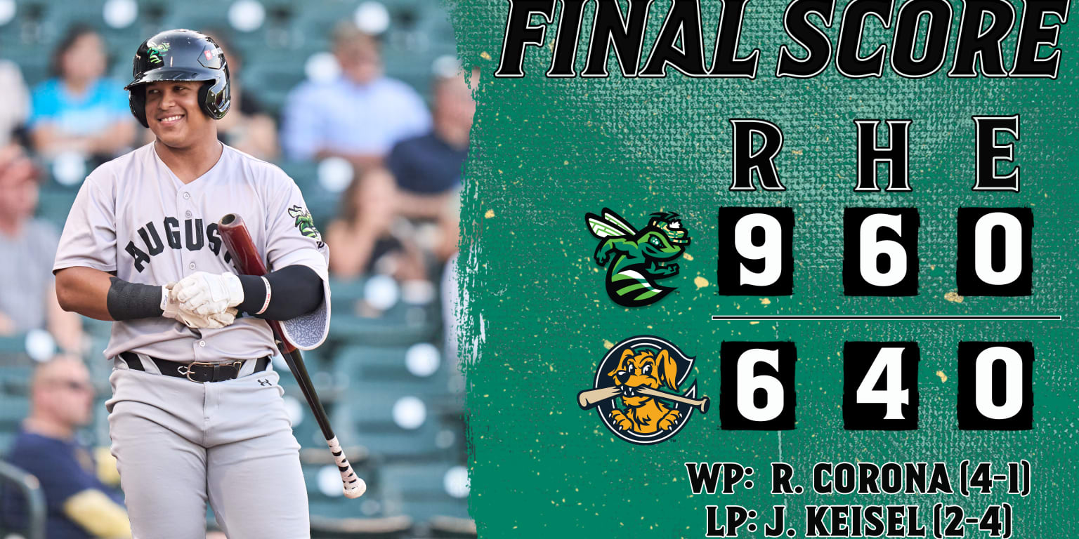 GreenJackets Split Sloppy Doubleheader in Series Finale | MiLB.com