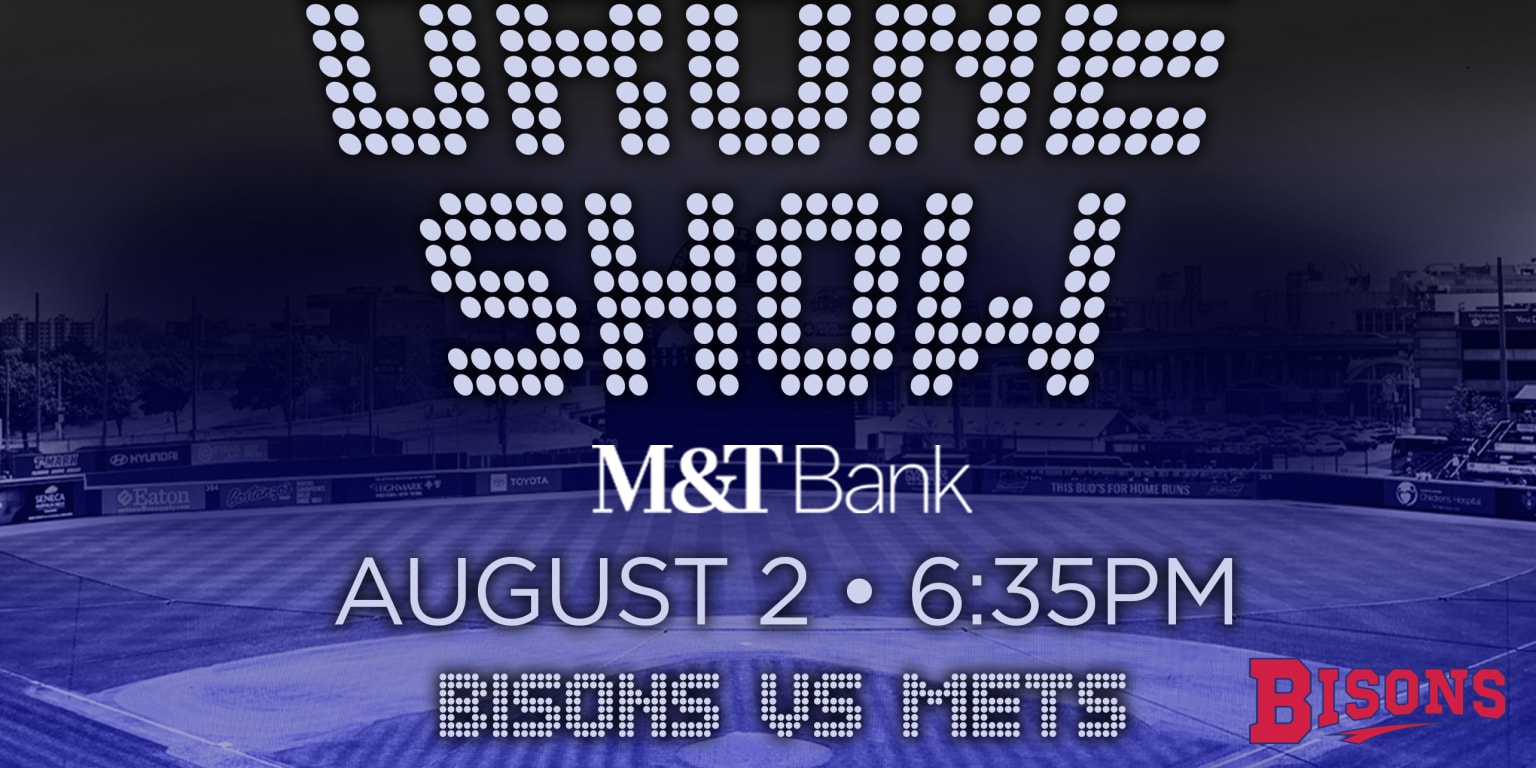 Bisons first ever drone show at Sahlen Field Women in Sports Night ...