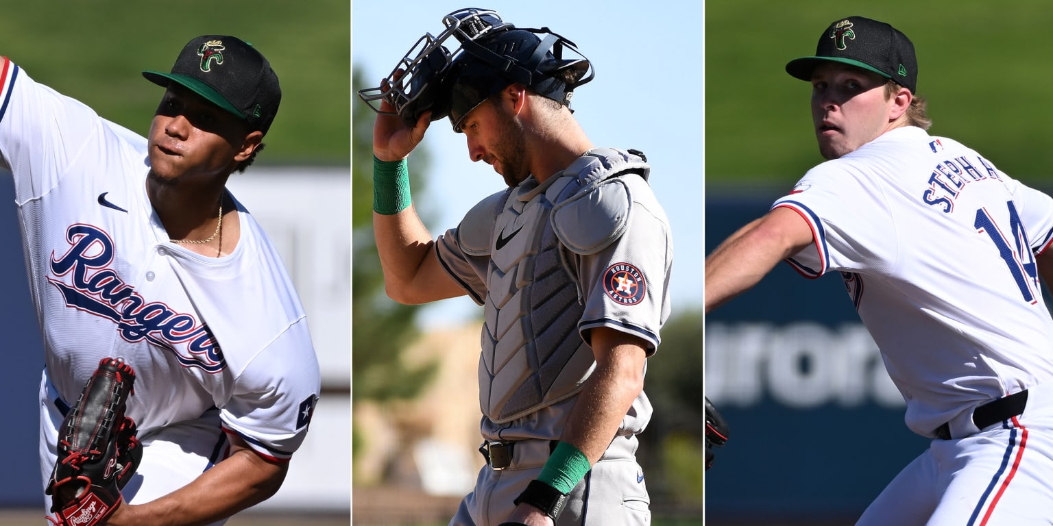 Rangers' Leandro Lopez, Josh Stephan team up with Astros' Collin Price ...