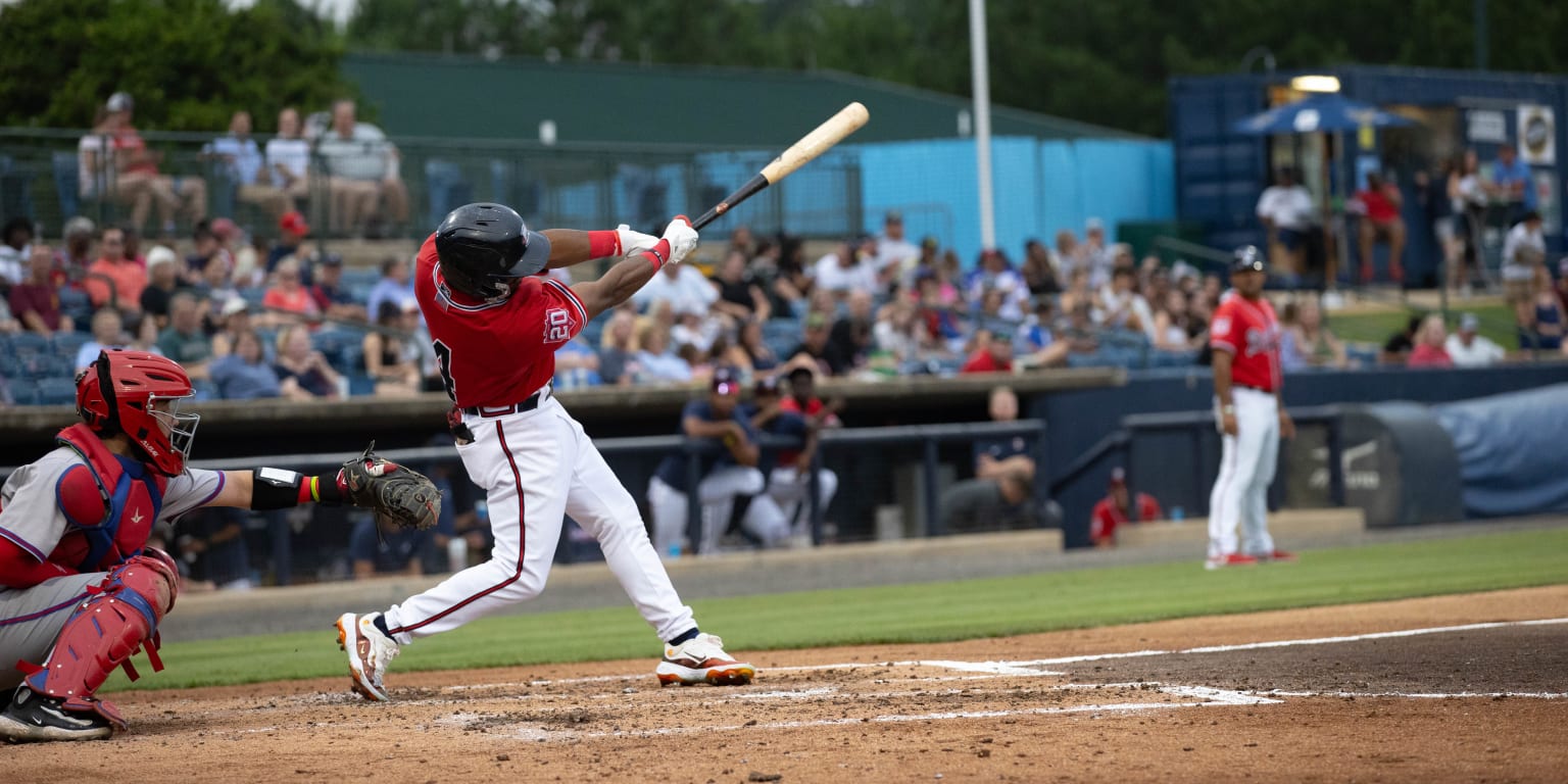 Quintero's Three Hit Night Leads Braves To Series Opening Win | MiLB.com