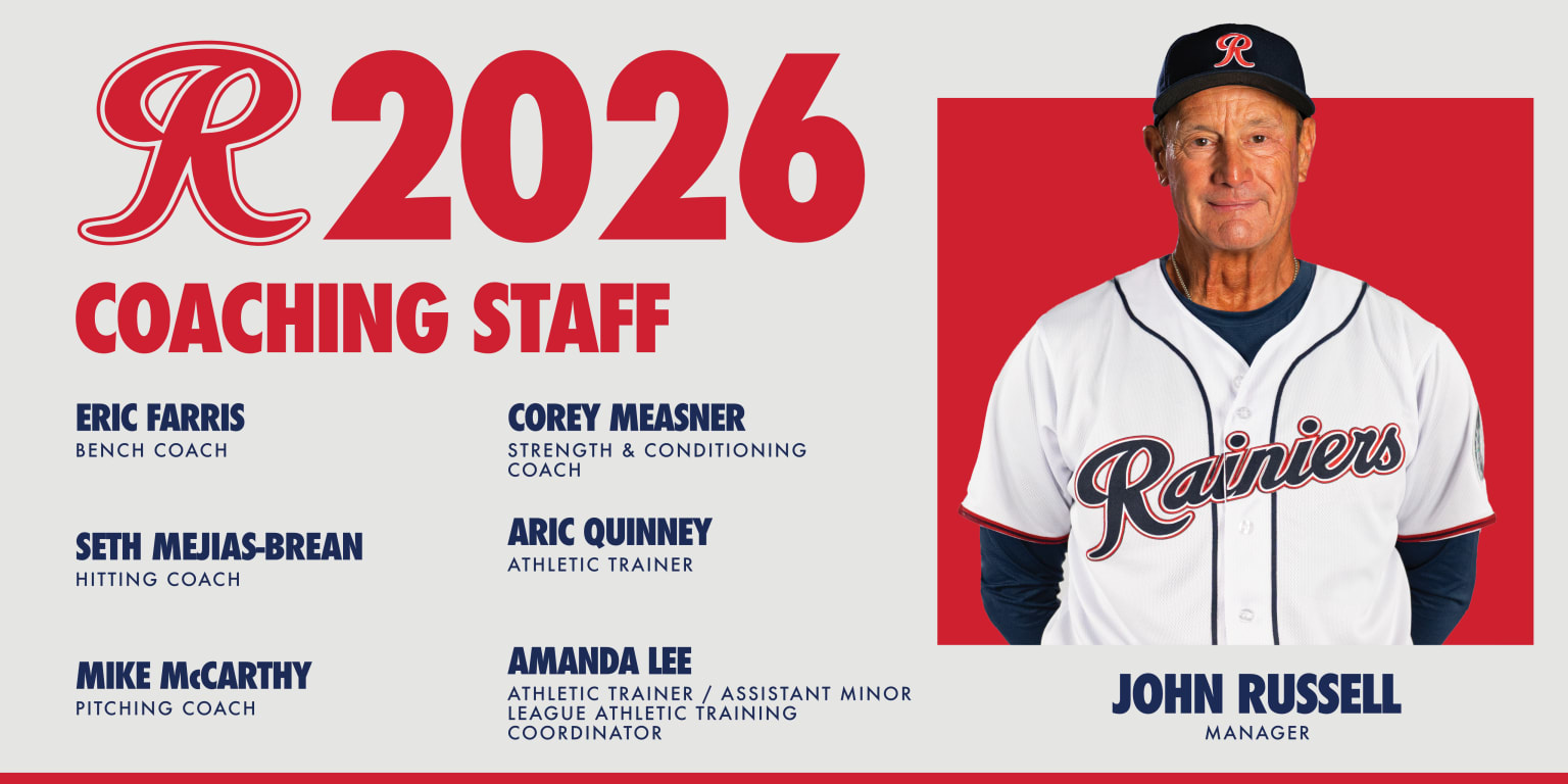 Rainiers Announce 2026 Coaching Staff | MiLB.com