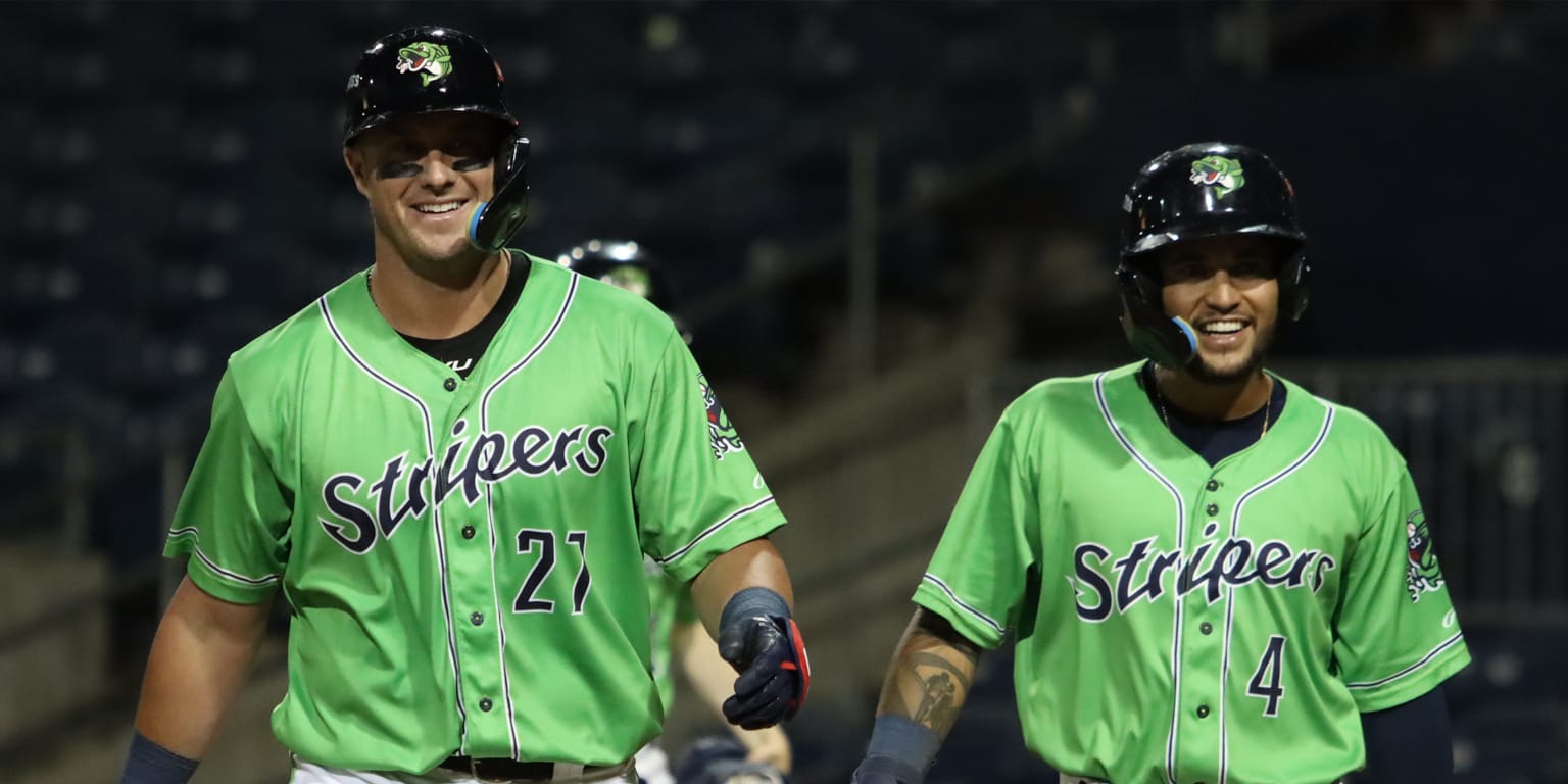 Stripers and Sounds Split Thursday Doubleheader | MiLB.com