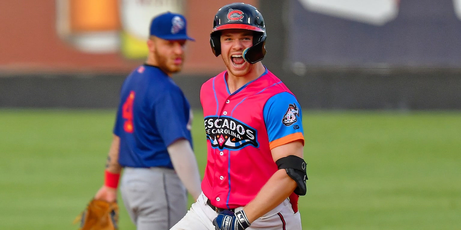 Luke Adams Named Carolina League Player of the Week | MiLB.com
