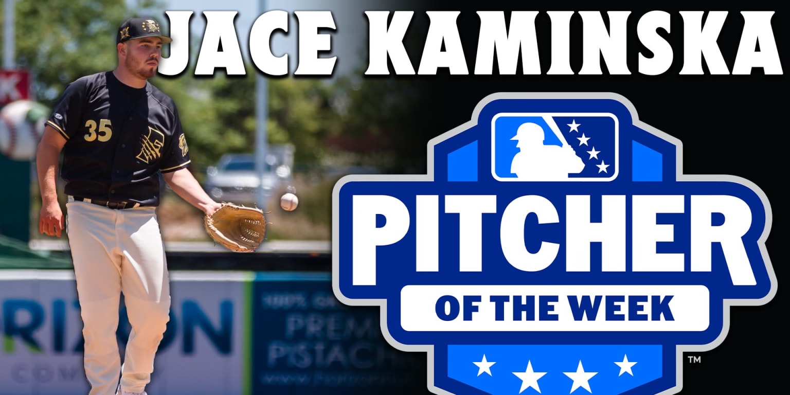 Grizzlies RHP Jace Kaminska Named California League Pitcher of the Week ...