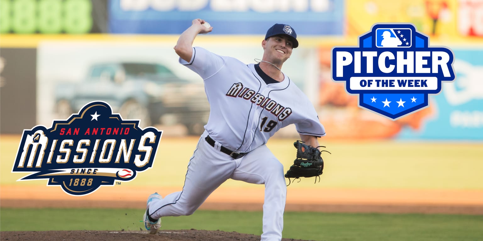 San Antonio’s Victor Lizarraga Named Texas League Pitcher of the Week ...