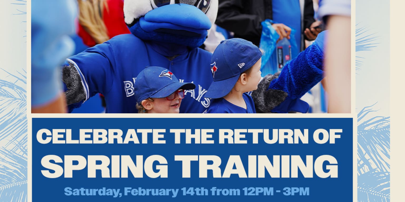 Spring Training 2026 Kicks Off With Free Welcome Back Blue Jays Event ...