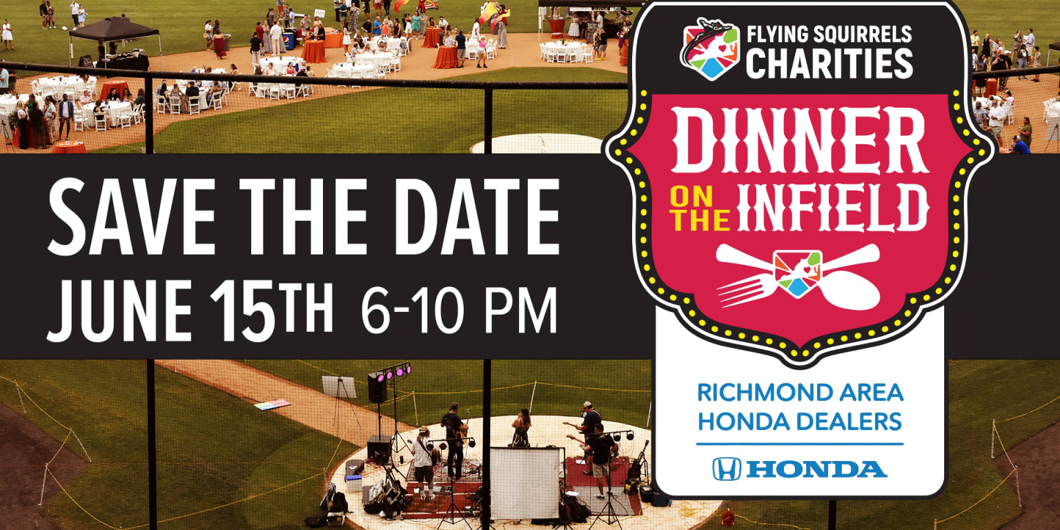 Flying Squirrels hosting 'Dinner on the Infield' on June 15 | MiLB.com