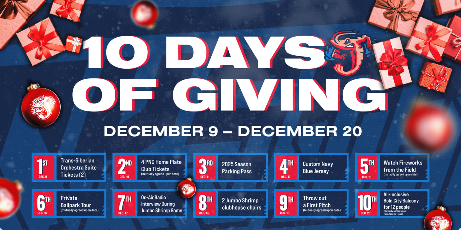 10 days of giving returns with memorabilia, experience-based prizes for ...