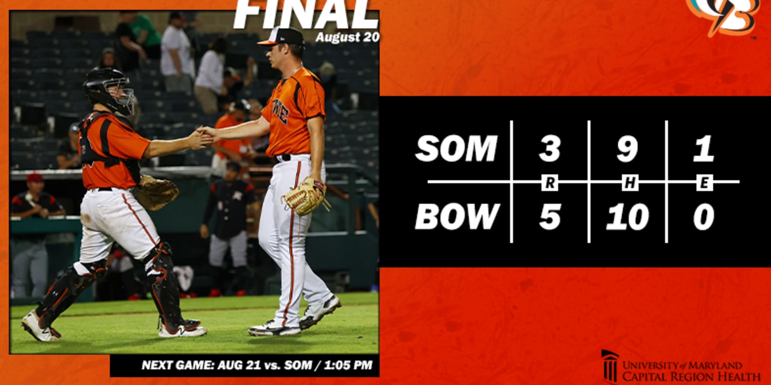 Bowie Takes Third-Straight From Somerset, Move Into Tie For First Place ...