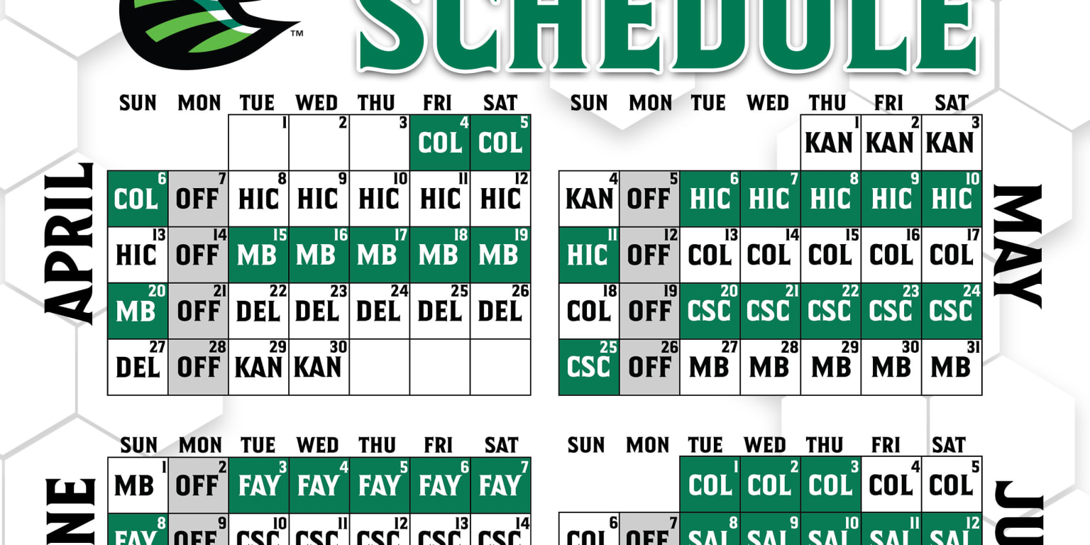 GreenJackets Announce 2025 Schedule | MiLB.com