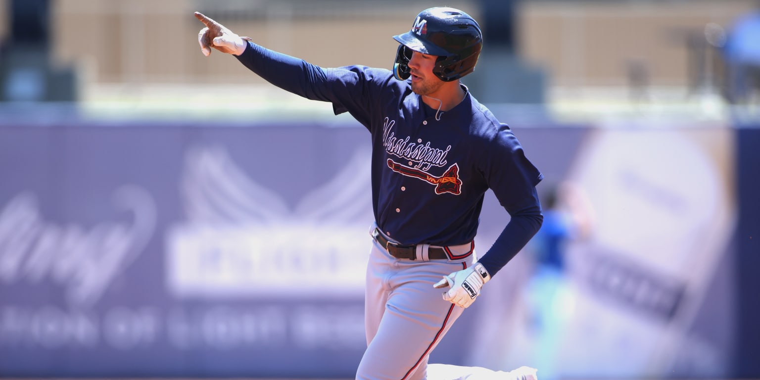 Lugbauer Hits 50th Career M-Braves Homer in 10-5 Loss to Biloxi | MiLB.com