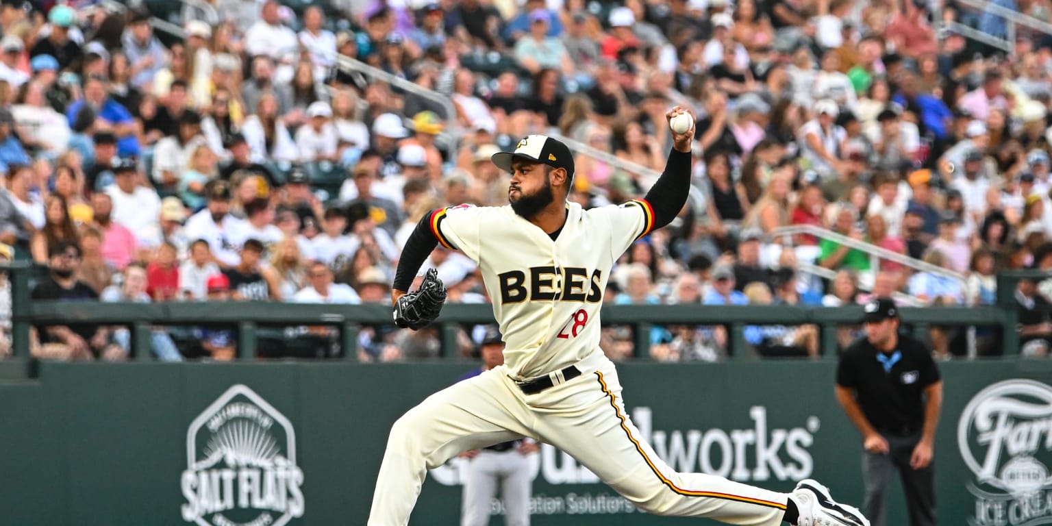 Peralta Tosses Professional Career-High Innings Pitched, Bees Fall 8-2 ...