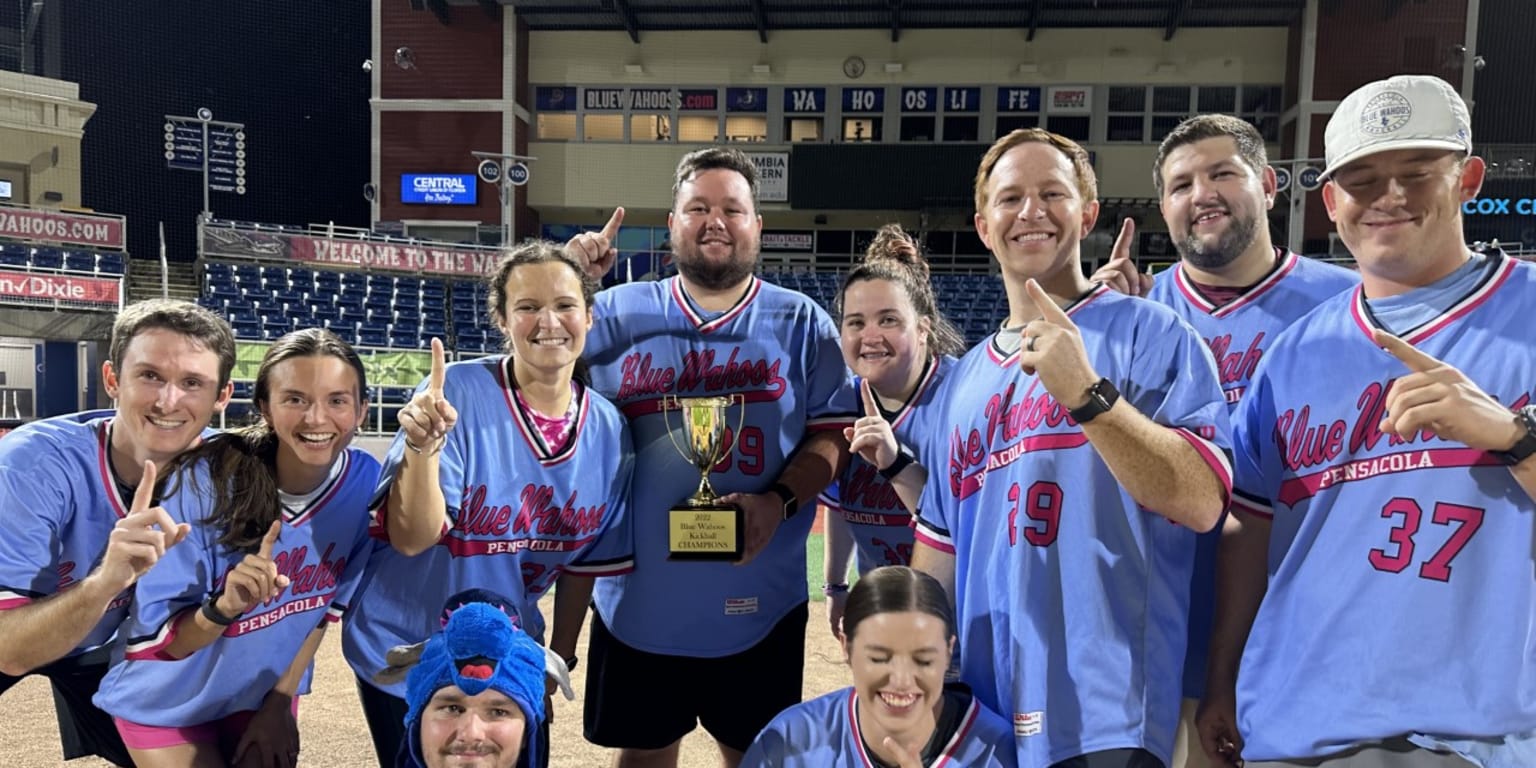 Blue Wahoos Kickball Title | MiLB.com