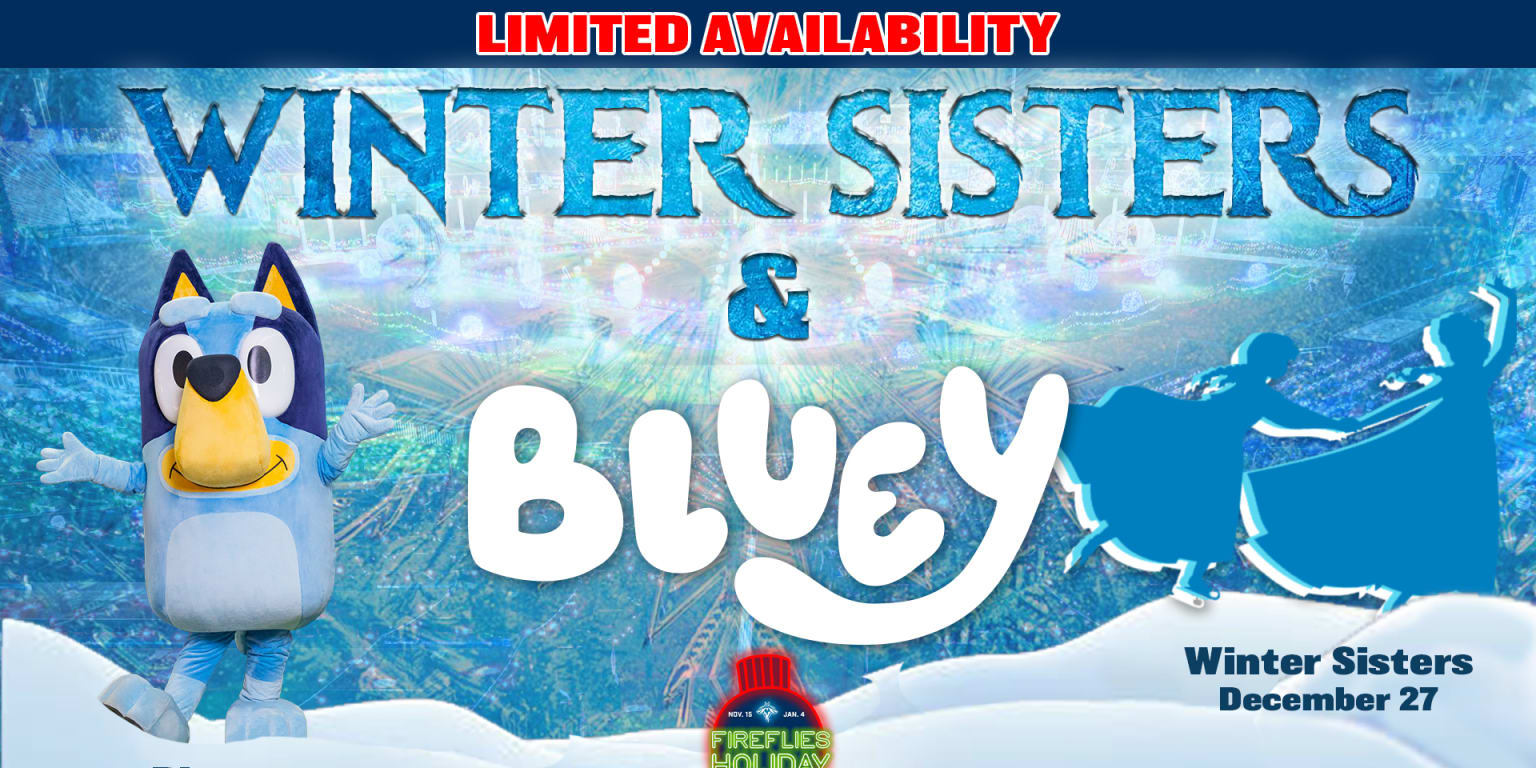 121024 Bluey, The Winter Sisters Coming to Fireflies Holiday Lights ...