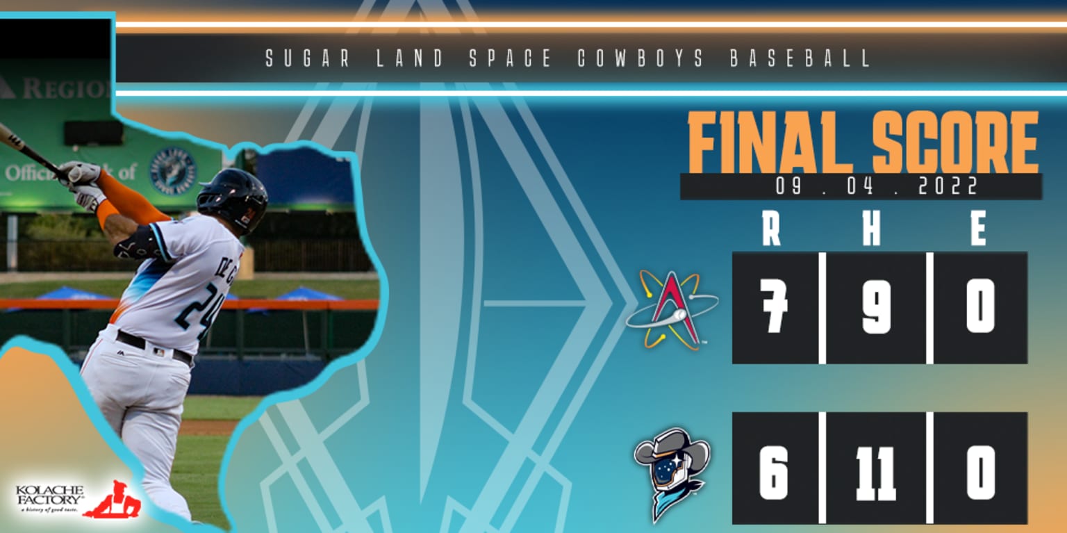 Space Cowboys Hit Trio of Homers in Series Finale vs. Albuquerque ...