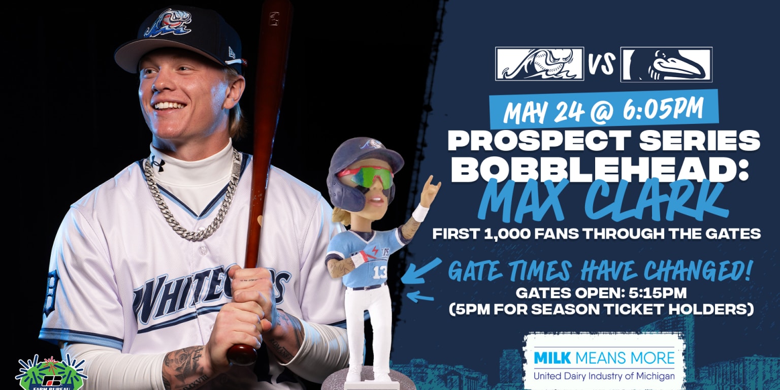 GATE TIMES HAVE CHANGED FOR SATURDAY’S MAX CLARK BOBBLEHEAD GIVEAWAY ...