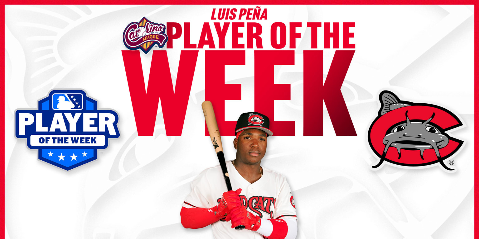 Pena Named Carolina League Player of the Week | MiLB.com