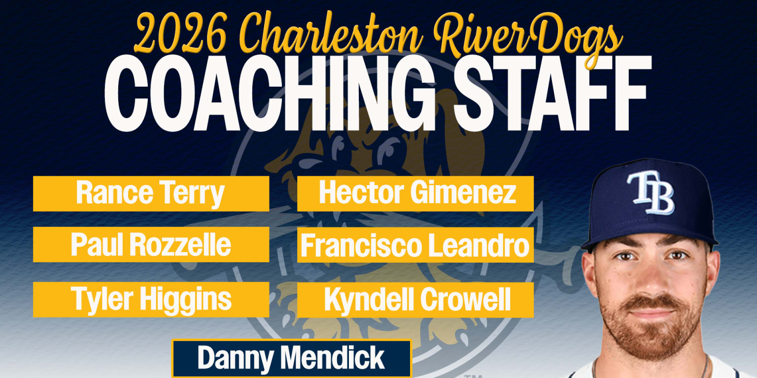 RiverDogs announce 2026 Coaching Staff | MiLB.com