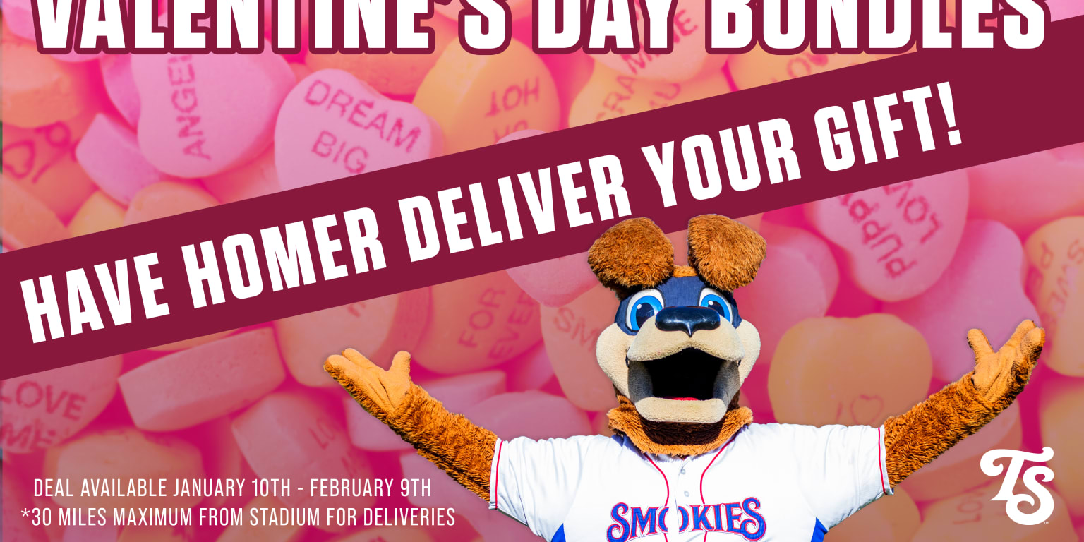 Valentine's Day Bundles, Featuring Homer Hound! 2024 | MiLB.com