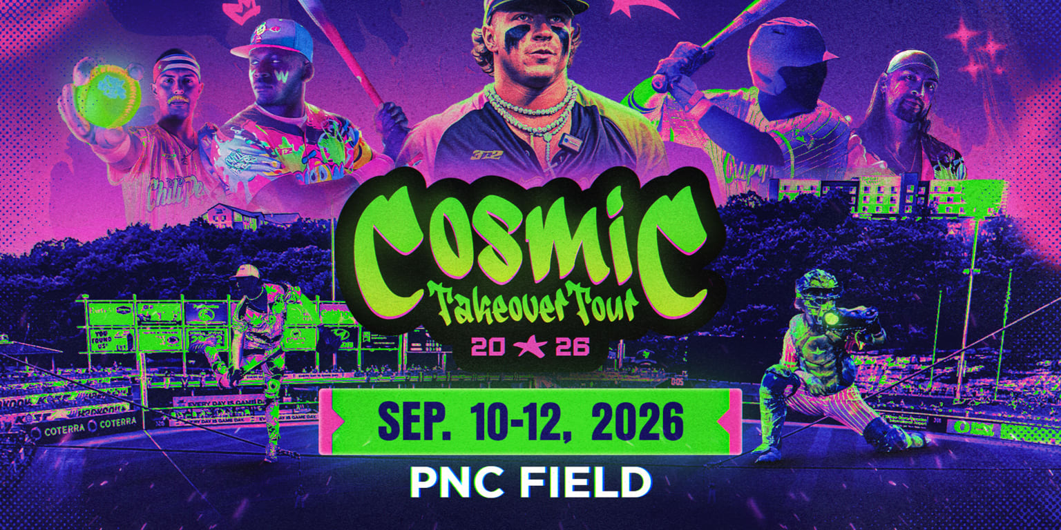 Glow Show: Third night of Cosmic Baseball Tour added in September
