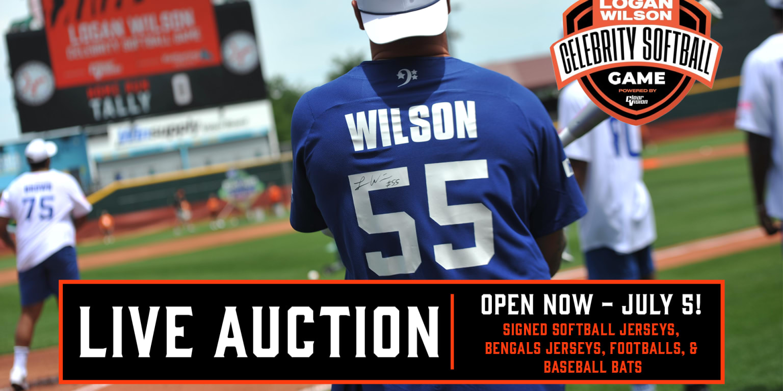 Logan Wilson Celebrity Softball Game-Worn Jerseys and Other Items ...