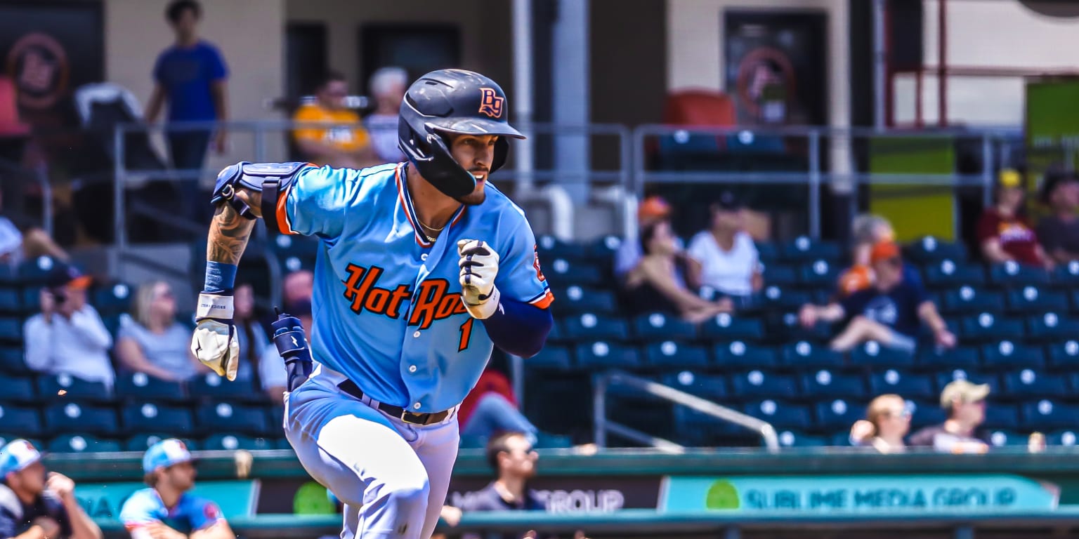 Jones Doubles Twice in Hot Rods 4-3 Loss to IronBirds | MiLB.com