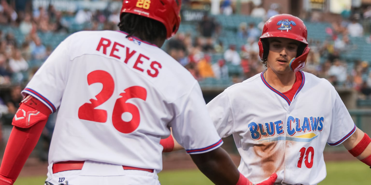 BlueClaws Rally Late, Hold on For 10-9 Win, 5th Straight | BlueClaws