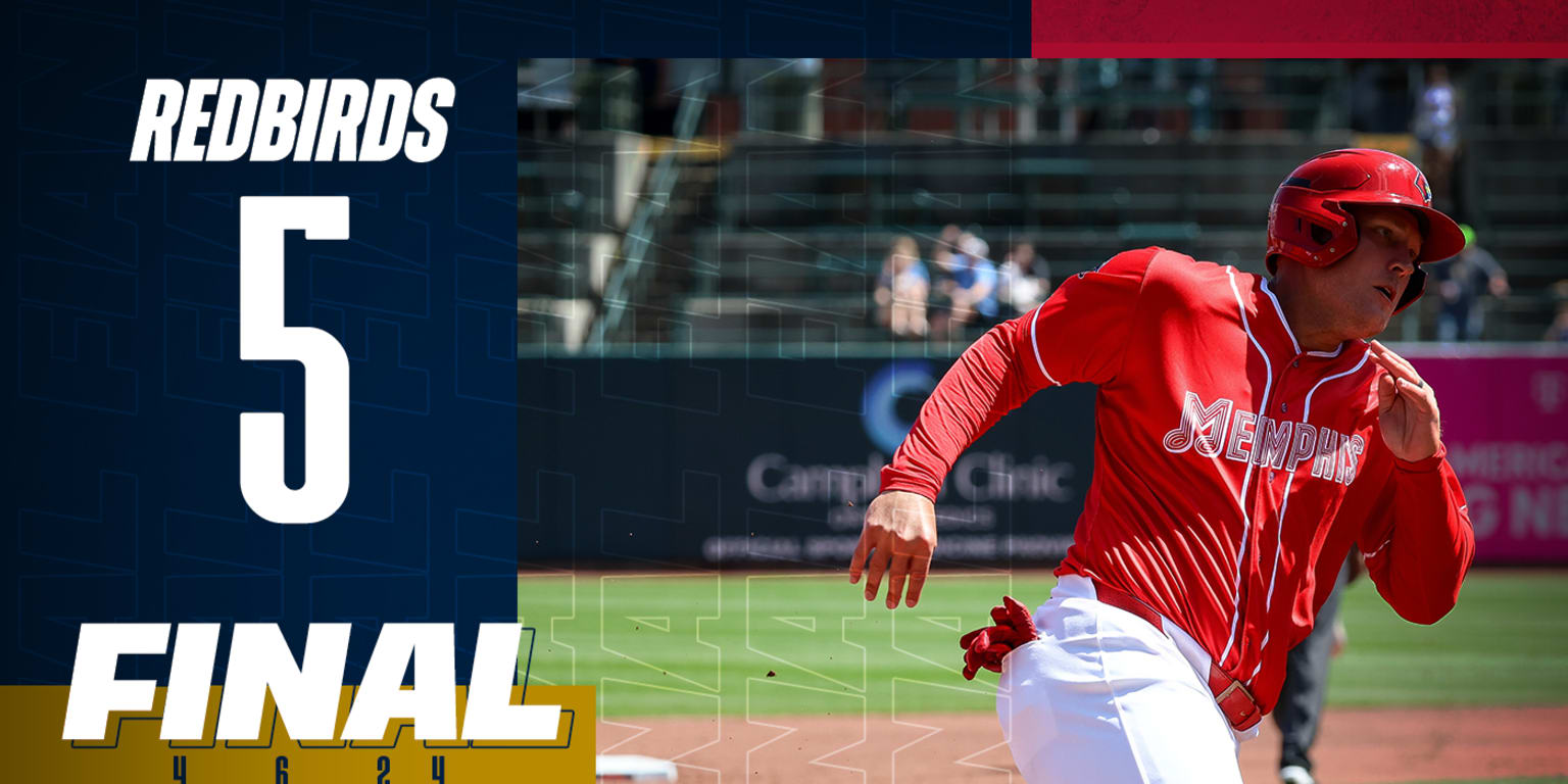 Redbirds swept in doubleheader at Indians | MiLB.com