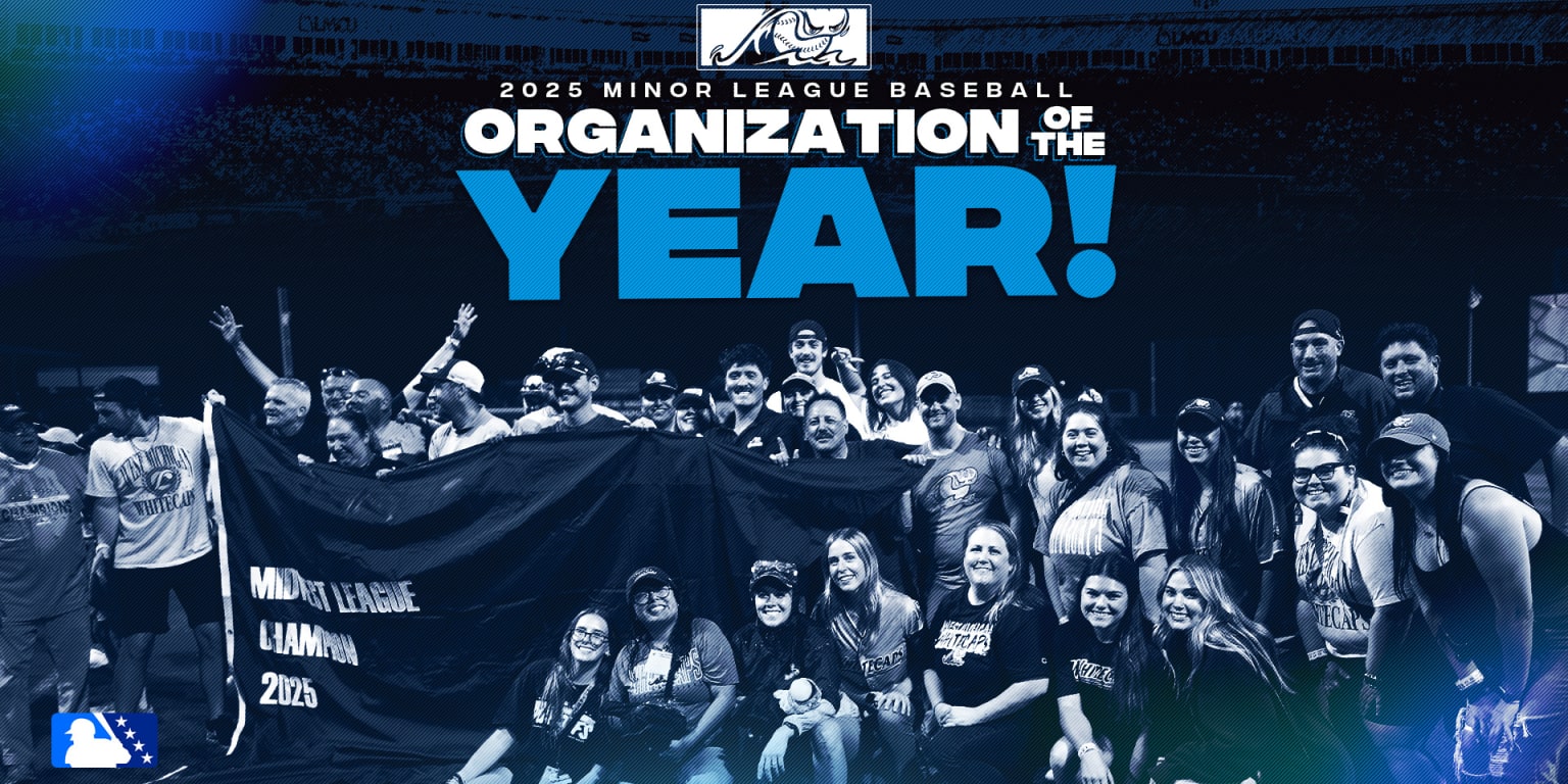 West Michigan Whitecaps Named Minor League Baseball’s 2025 Organization ...
